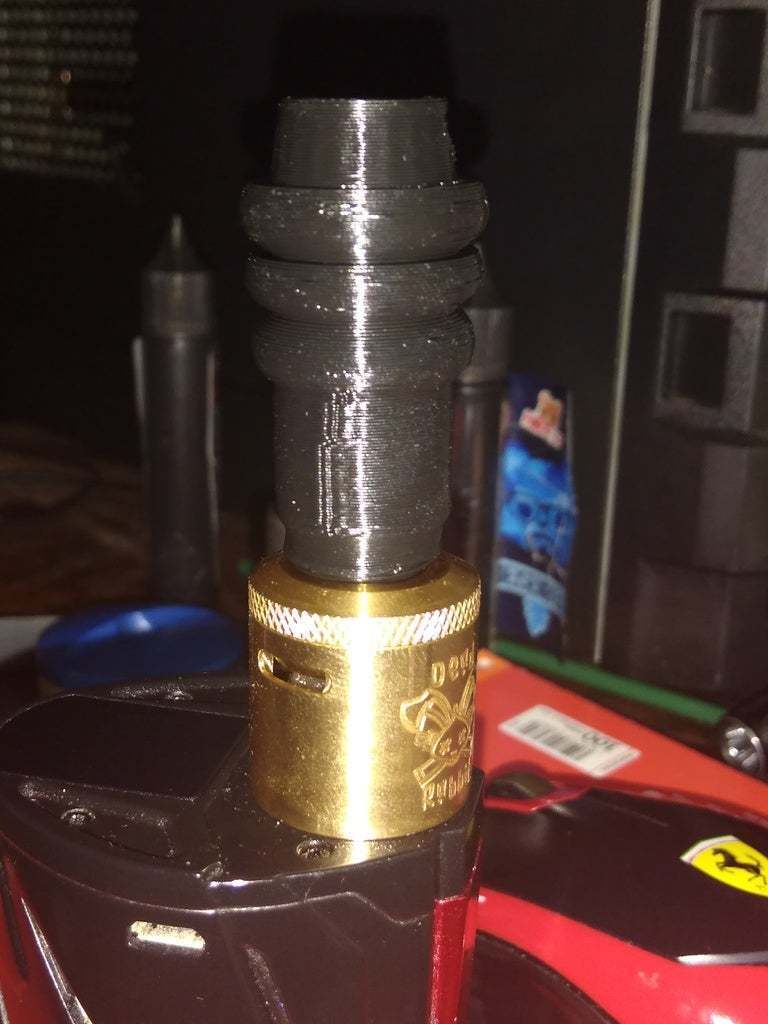 Free OBJ file elegant drip tip 810・3D printing idea to download・Cults